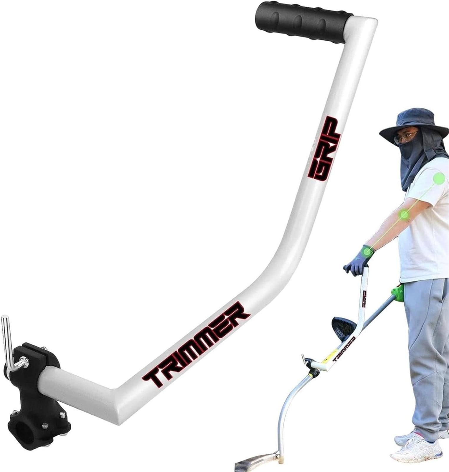 Upgraded Weedeater Handle, WeedEater Handle Extension for Trimming ...