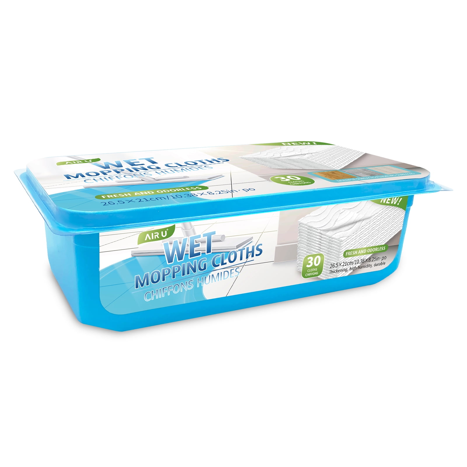 Upgraded Wet Mop Refills for Swiffer Sweeper Wet Mop Pad, Disposable ...