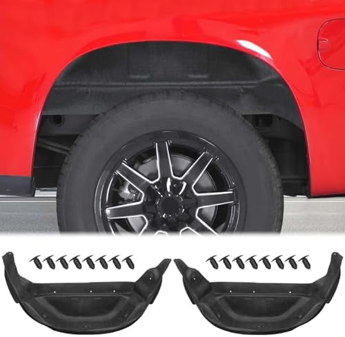 Upgraded Wheel Well Liner Compatible with 2019-2024 Chevrolet Silverado ...