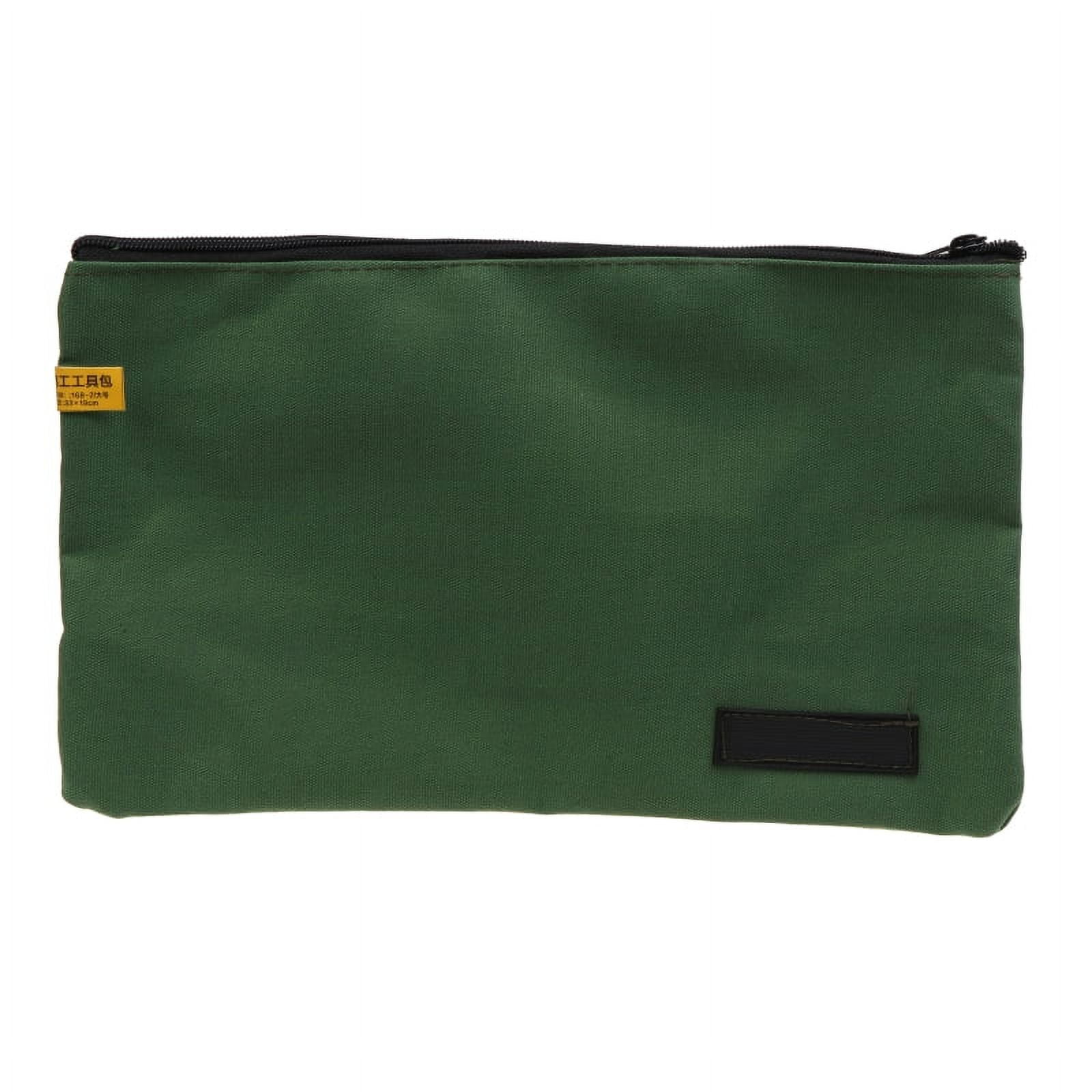 Upgraded Wide Mouth Tool Bag Canvas Heavy Duty High Capacity Handbag ...