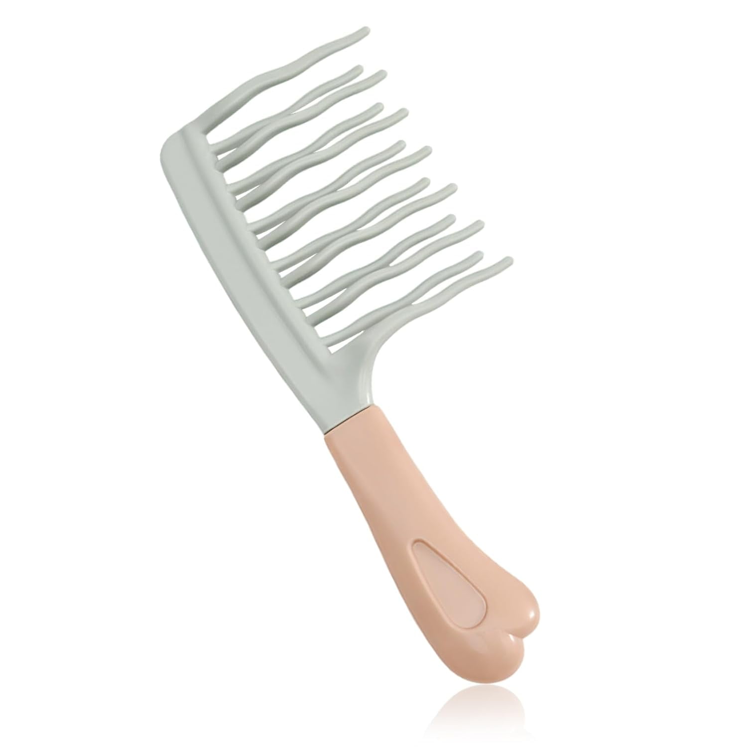 Upgraded Wide Tooth Comb for Curls, Detangling Comb with Double Row ...