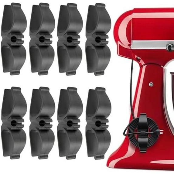 Upgraded kitchen appliance cord organizers Stick On Appliance Wire ...