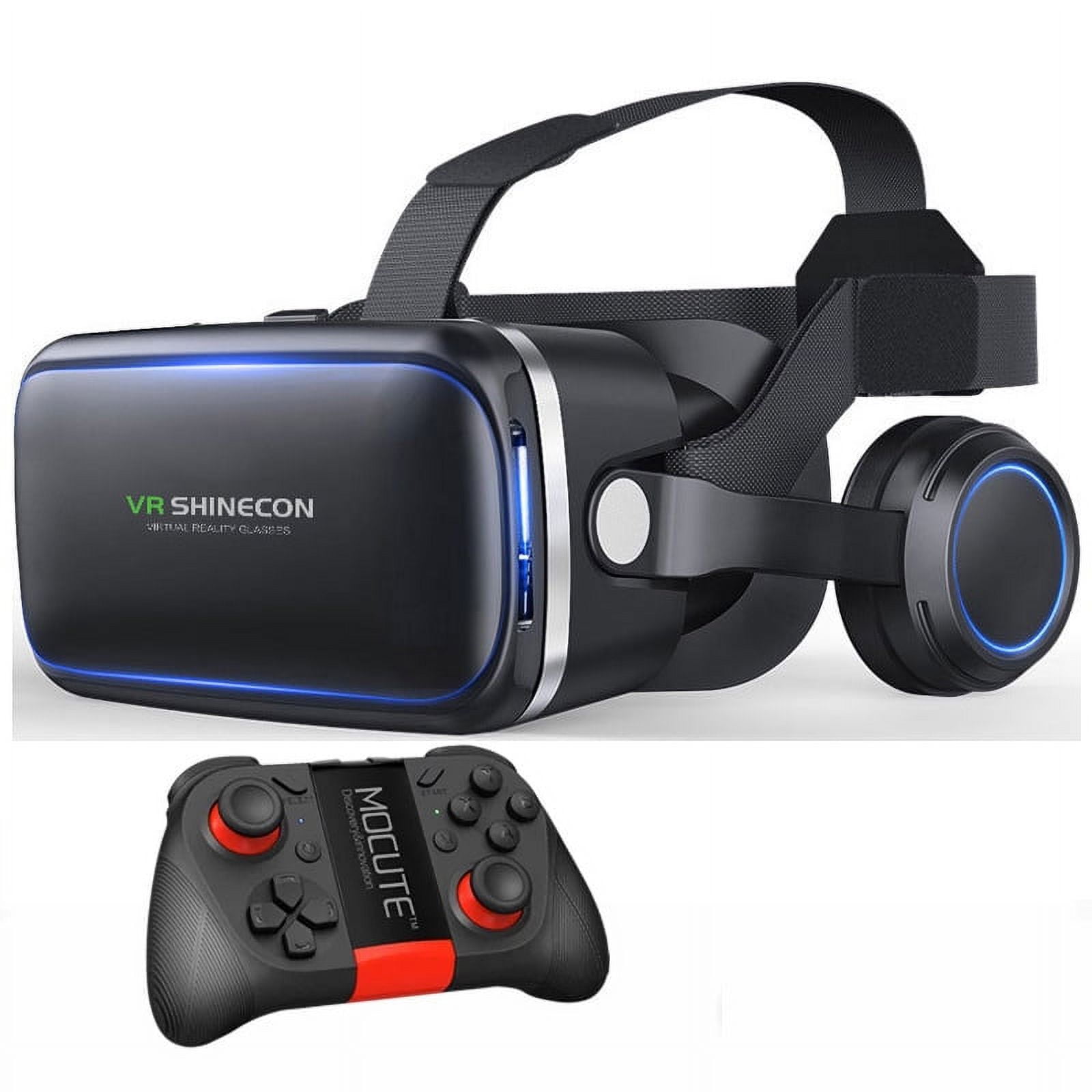 [Upgraded version]3D Magic 2024 VR Glasses, 3D Glasses Virtual Reality Headset for VR Games & 3D ...