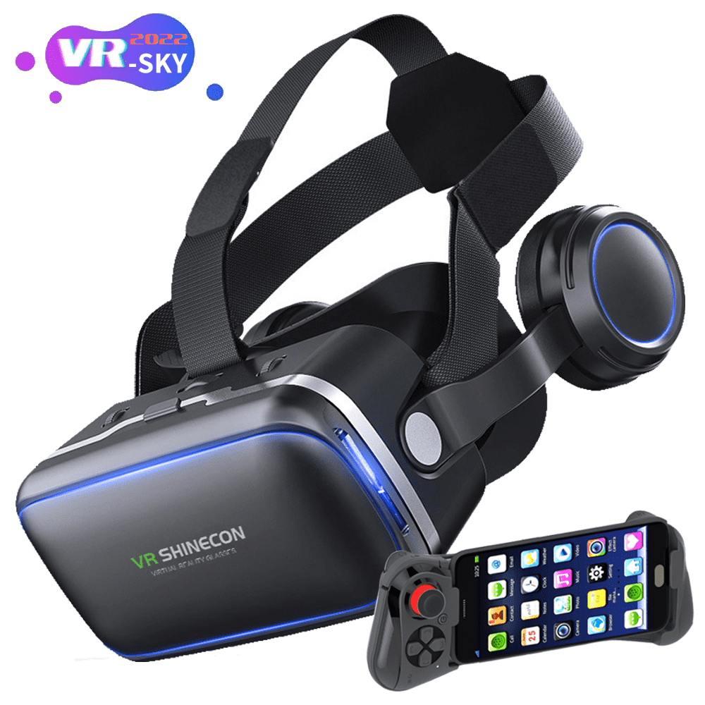 [Upgraded version]Petmoto 2022 VR Glasses with Remote Controller, 3D ...