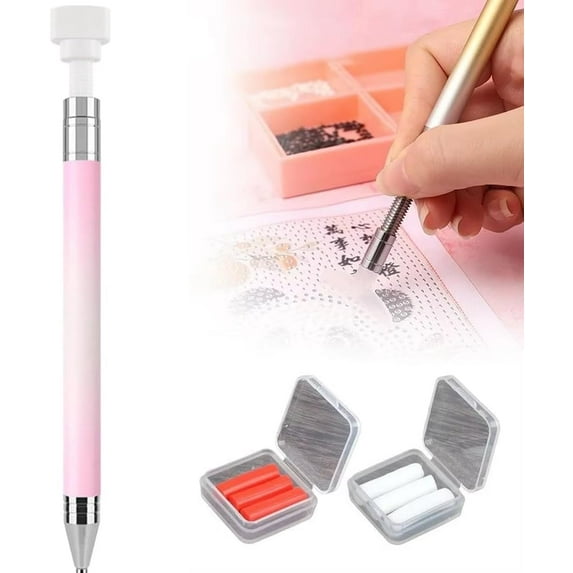 Upgraded version of the self-refilling crayon, diamond art pen ...