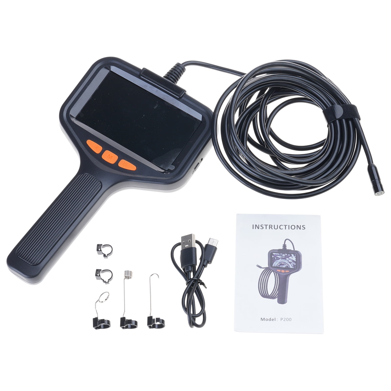 Upgrades 8mm Industrial Borescope Camera Handheld Inspection Tool for ...