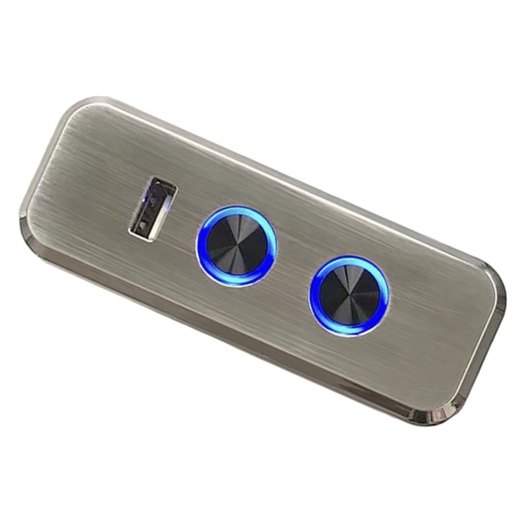 Upgrades ABS Electric Couch Controllers Square Design Double Button ...
