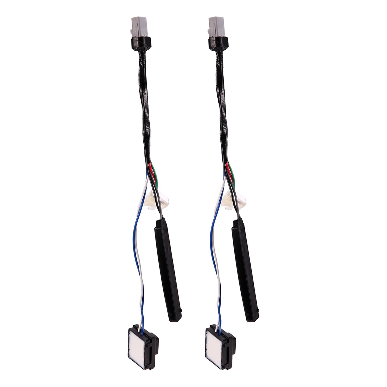 Upgrades ABS Front Door Handle Button Set Easy Installation Plastic ...