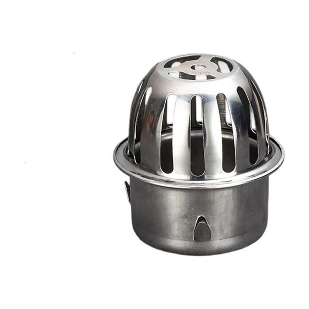 Upgrades Anti Clog Steel Curved Drain Raised Floor Drain For Roof ...