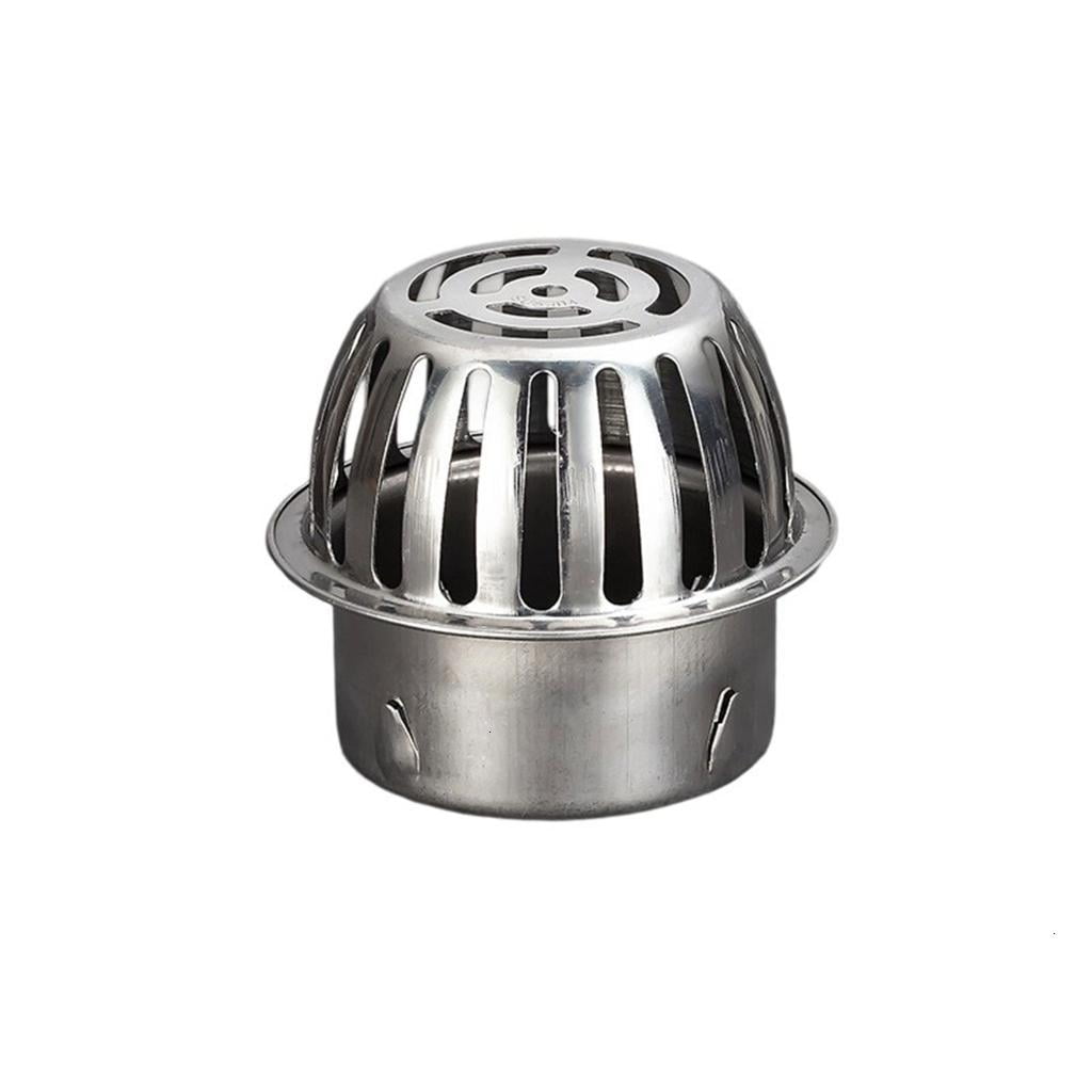 Upgrades Anti Clog Steel Curved Drain Raised Floor Drain For Roof ...