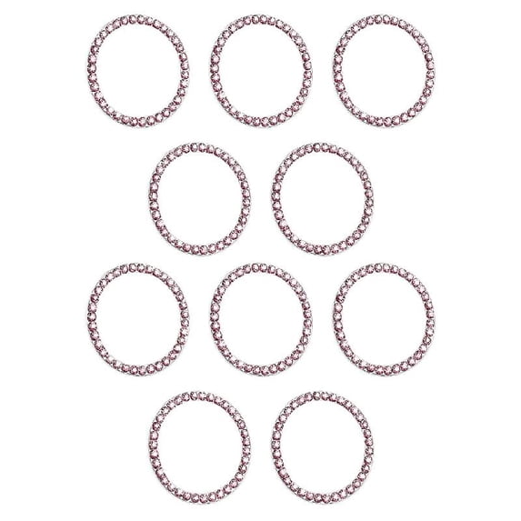 Upgrades Car Accessory Rhinestones Starter Button Frame Adhesive Strong ...