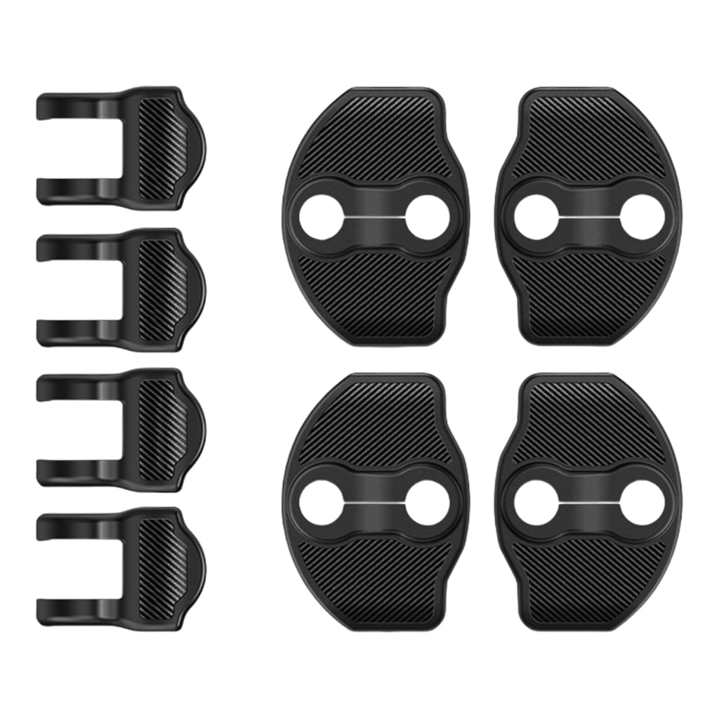 Upgrades Car Door Lock Protectors with Carbon Fiber Textures set for ...