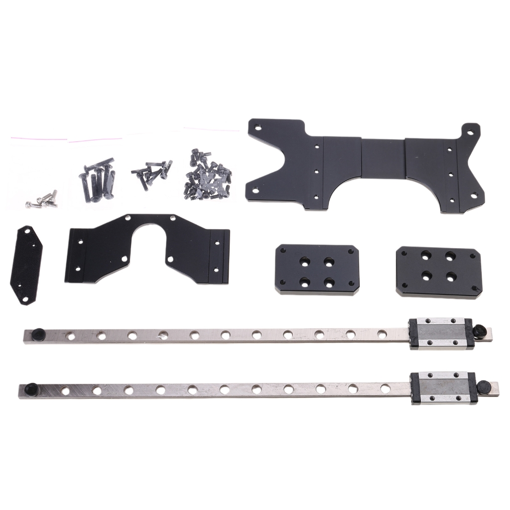 Upgrades Double Linear Rail Guide Kit MGN9H 300mm Plate Linear Metal ...