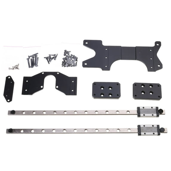 Upgrades Double Linear Rail Guide Kit MGN9H 300mm Plate Linear Metal ...
