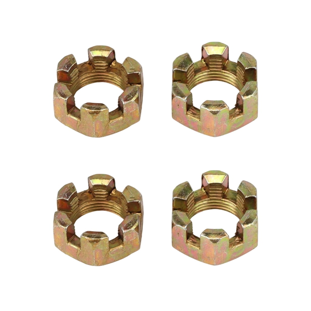 Upgrades Erosion Resistant Axles Nut High Strength Metal Secure Locking ...
