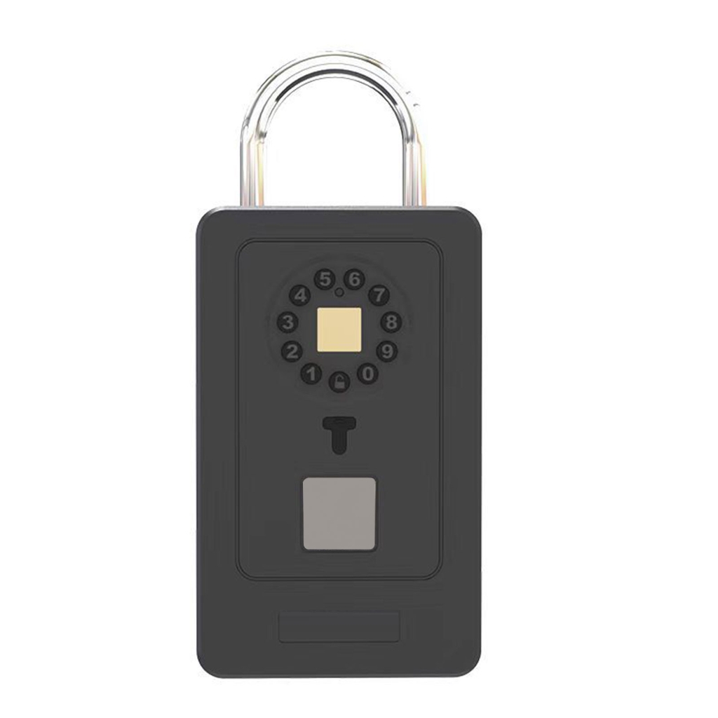 Upgrades Key Lock Box with Blue tooth & Fingerprint Access Key Lock Box ...