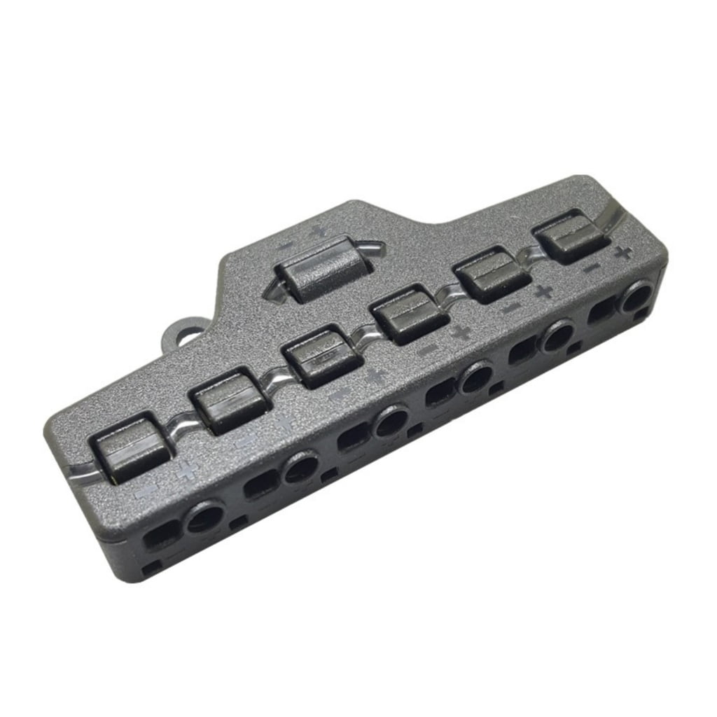 Upgrades LED Light Strips Connector 1 Way to 6 Way Low Voltages Cable ...