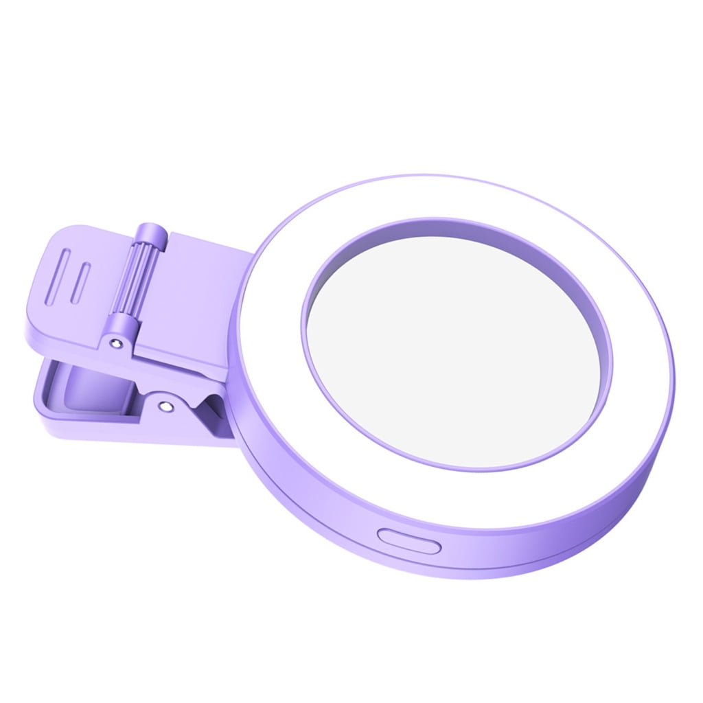 Upgrades LED Rings Light with Adjustable Brightness Portable LED Selfie ...
