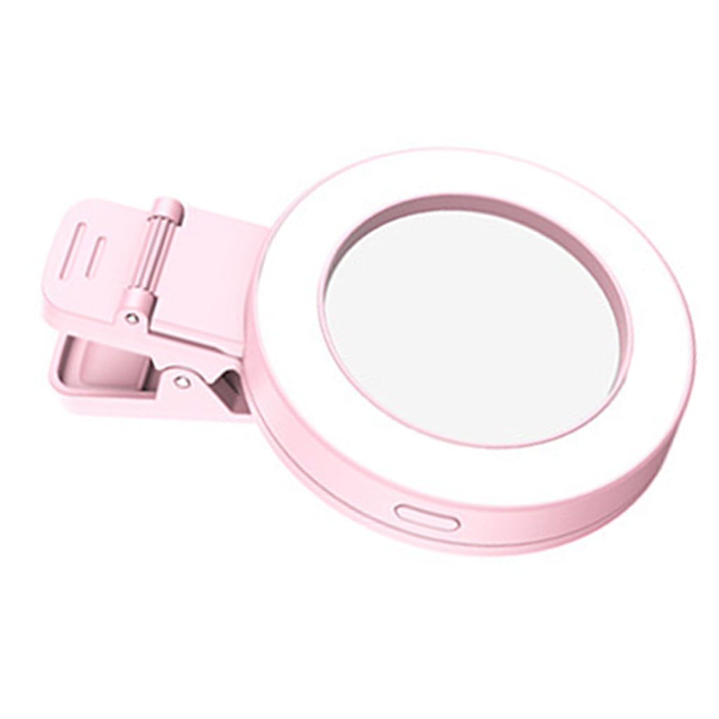 Upgrades LED Rings Light with Adjustable Brightness Portable LED Selfie ...