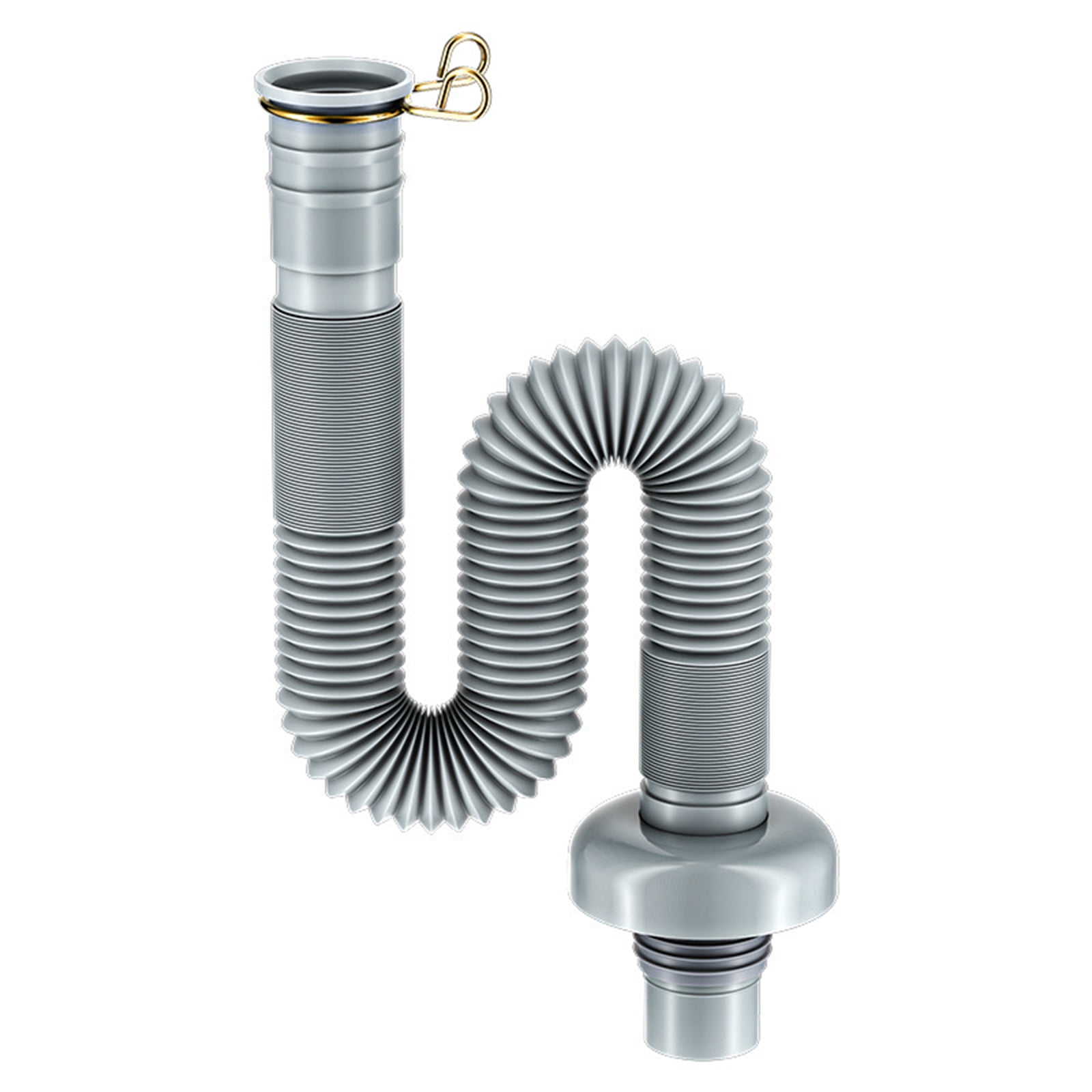 Upgrades PP Sink Drainage Pipe with Smell Prevention Smooth Water Flows ...