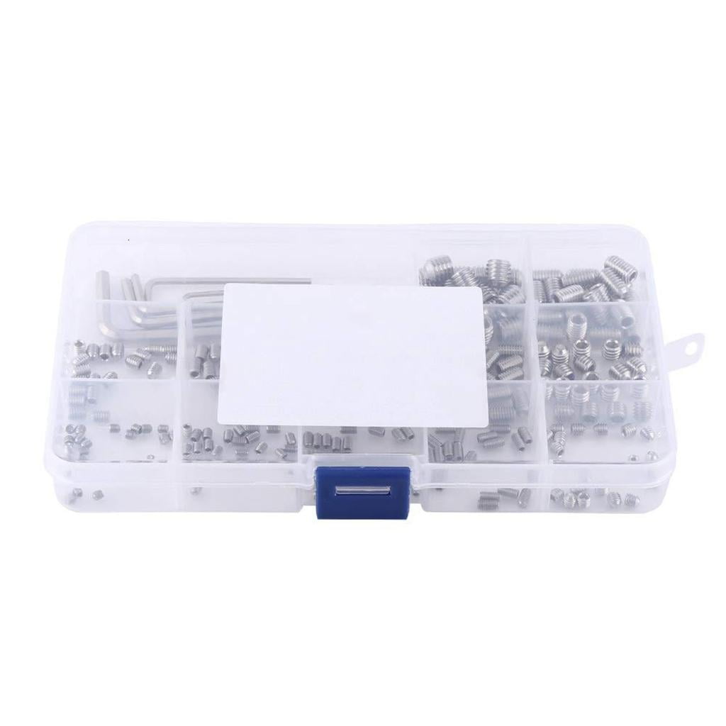 Upgrades Small Screw set with Box Grub Screw Set Allen Head Screws for ...