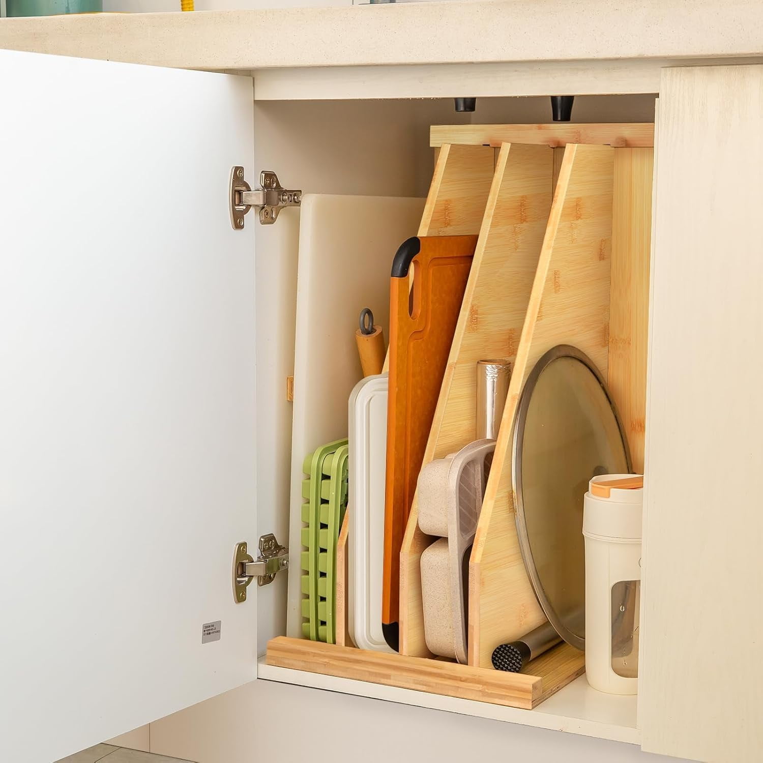 Upgrades Tray Dividers for Cabinets,15in Hx22in Dx12in W, Kitchen ...