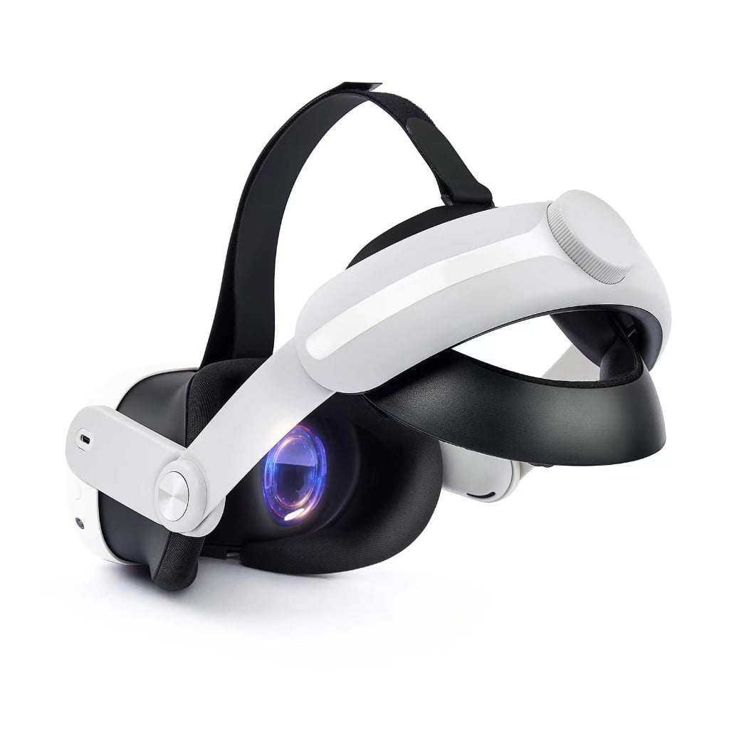 Upgrades Virtual Reality Headset with Adjustable Head Strap for Quest3 ...