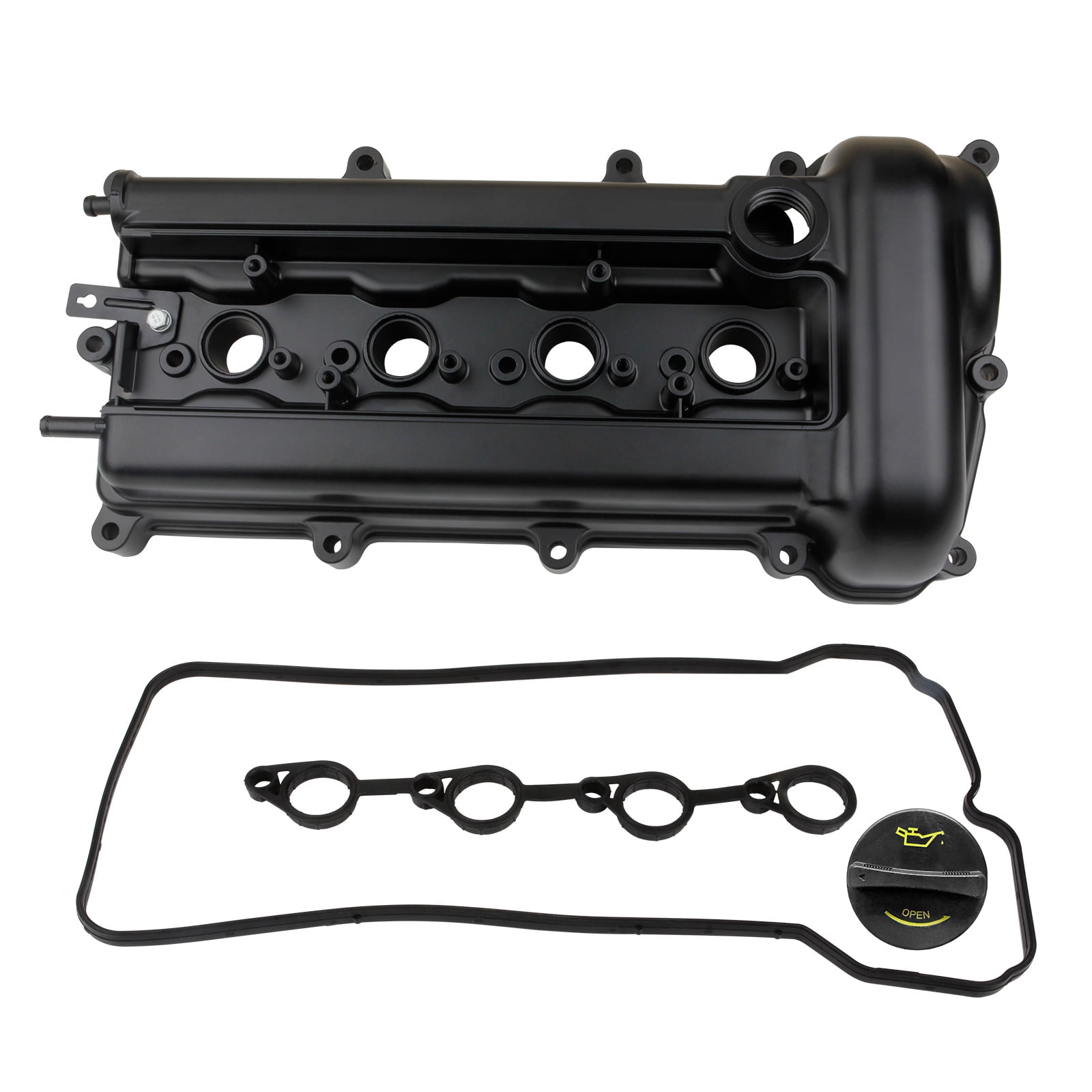Aluminum Engine Valve Cover with Gasket Compatible with 2010-2011 Kia ...