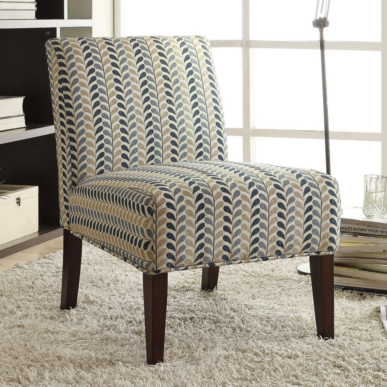 Upholstered Accent Chair Multi Color - Walmart.com