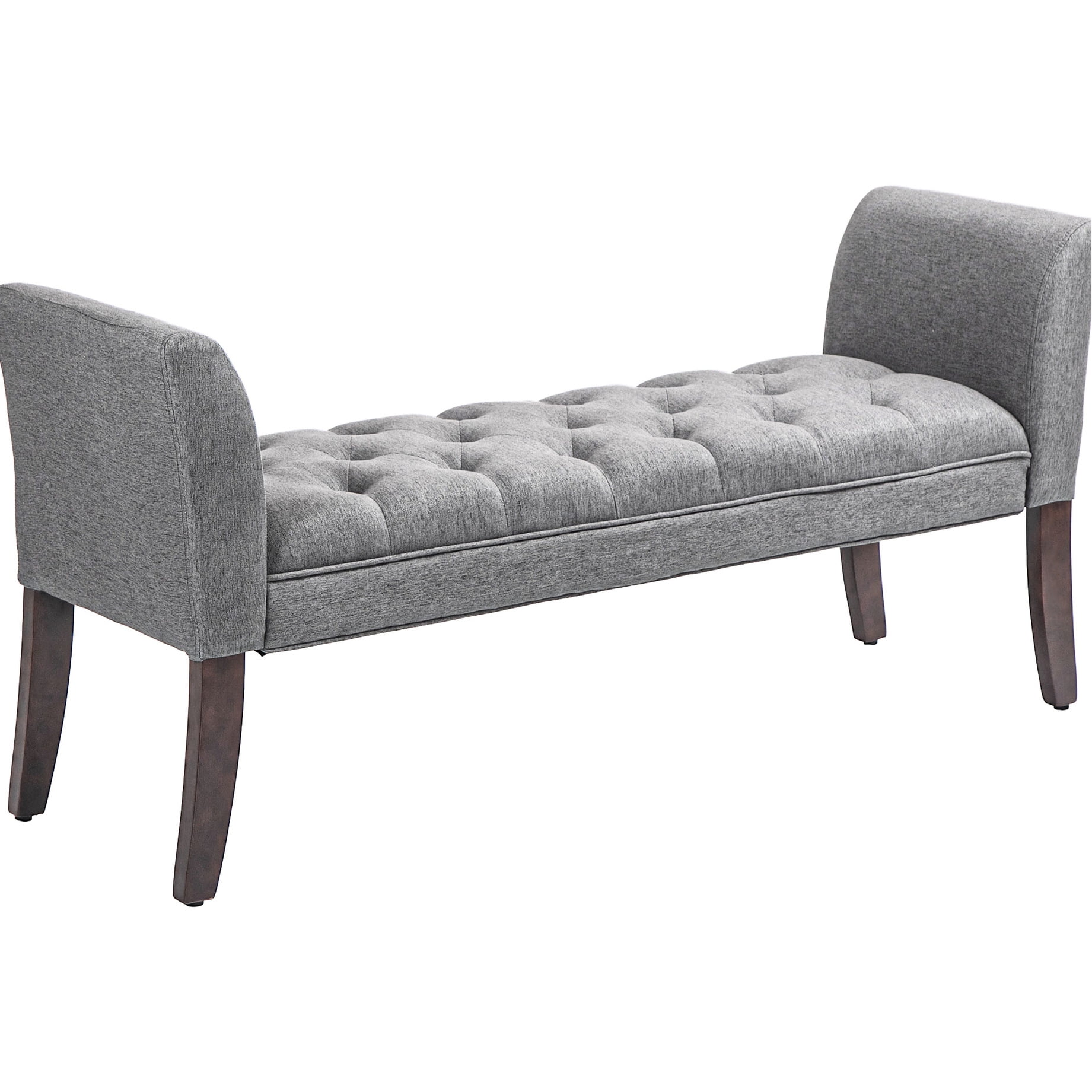 Upholstered Bench with Tufted Design | Comfortable Seating for Bedroom ...