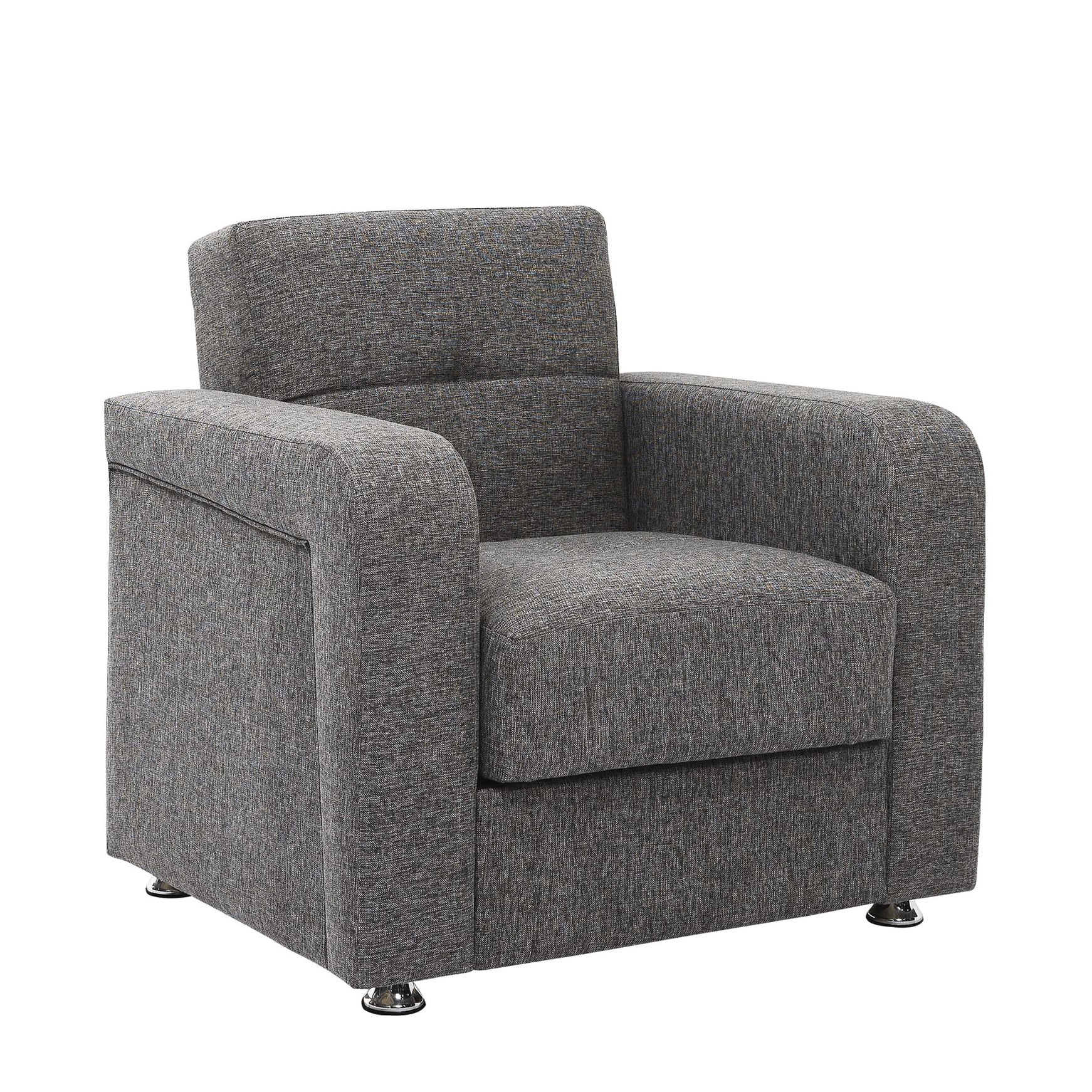 Upholstered Convertible Armchair / Grey, 99 lb Weight, Click - Click ...