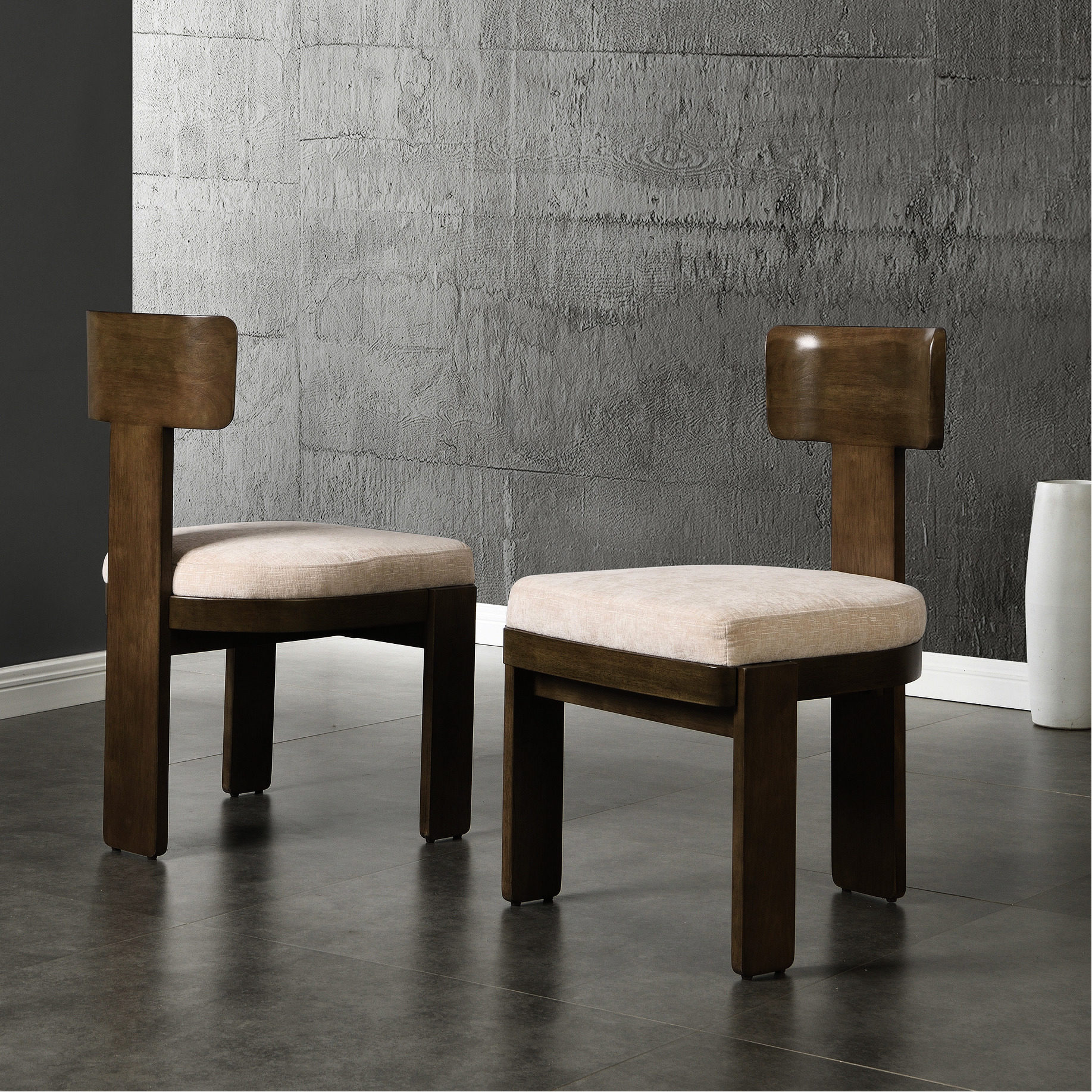 Upholstered Dining Chairs | Ideal for American Family Homes | Rubber ...