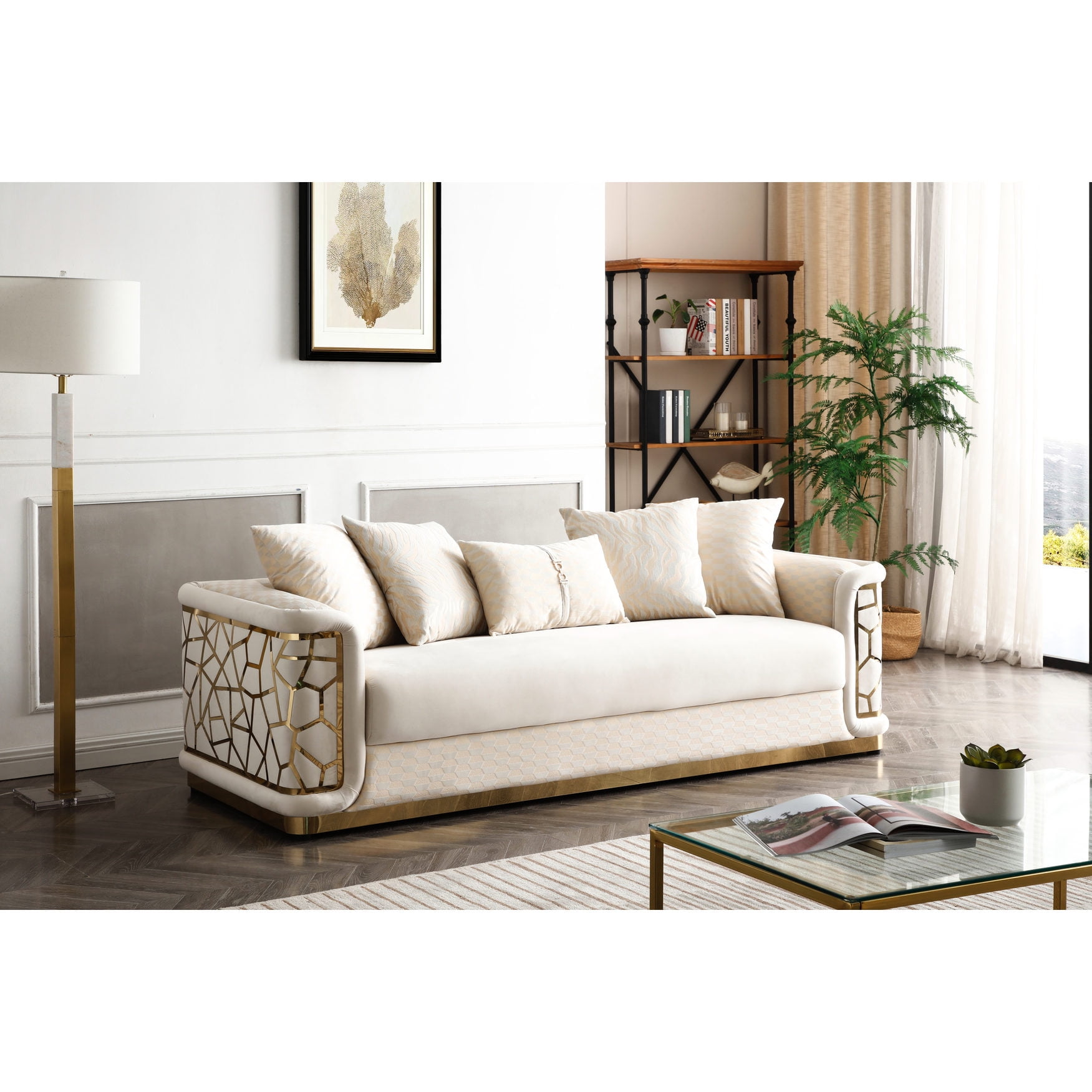 Upholstered Material - Blends into Home Styles - Reception Area ...