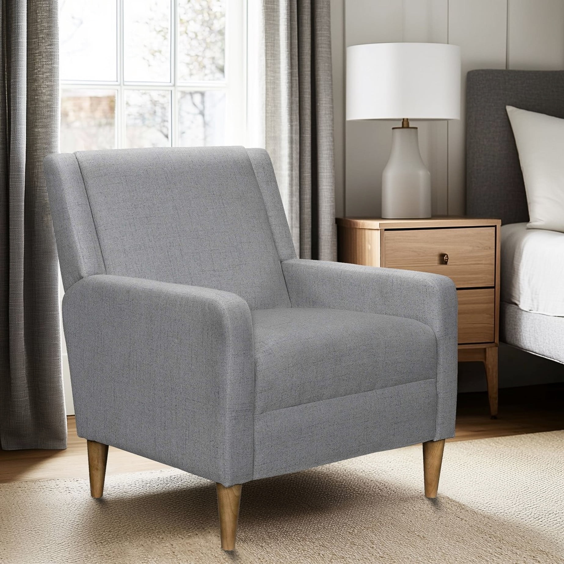 Upholstered Office Armchair | Contemporary Design with Clean Lines | Attached Cushion | Tool ...