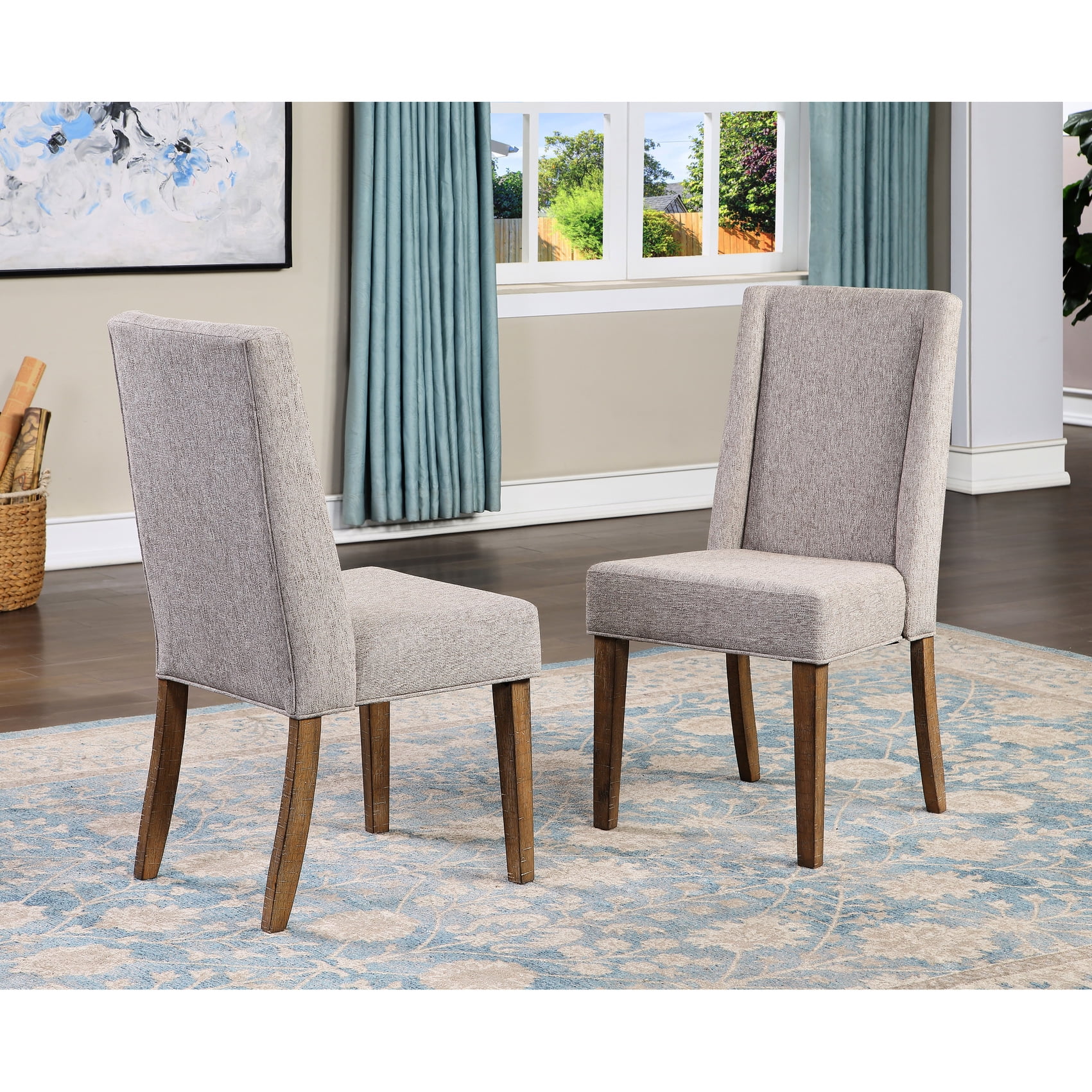 Upholstered Side Chairs (Set of 2) | For Dining, Guest or Desk Use ...
