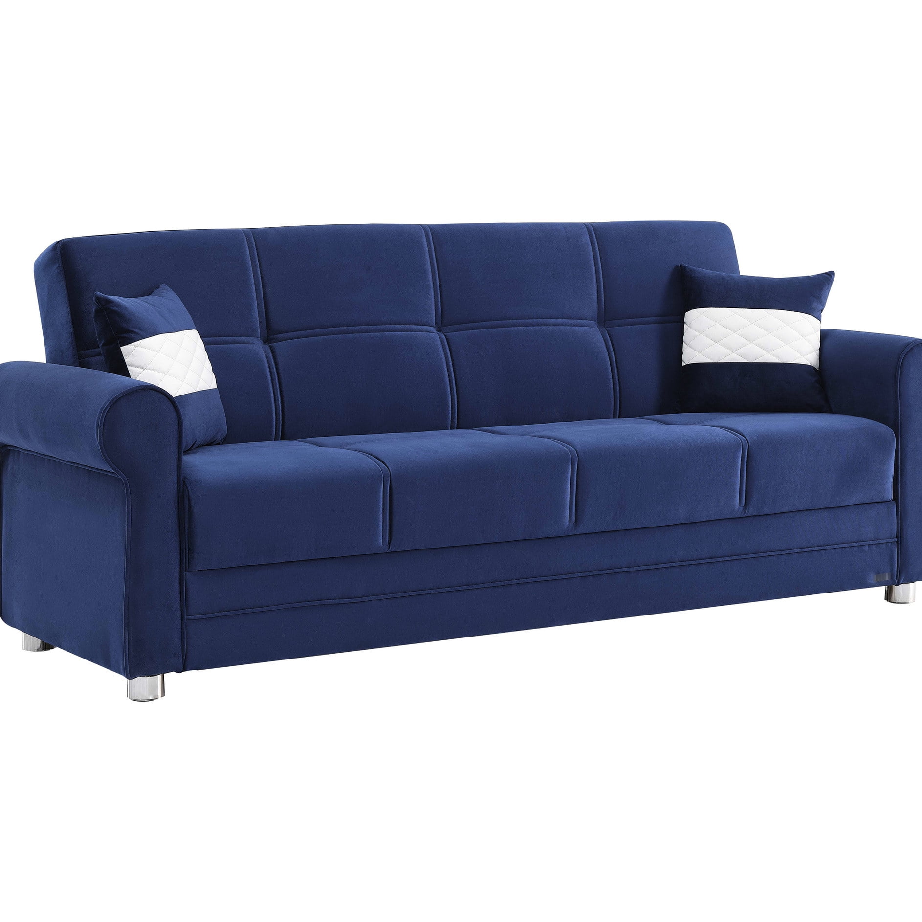 Upholstered Sofabed | Transform in One Motion, Storage Compartments ...
