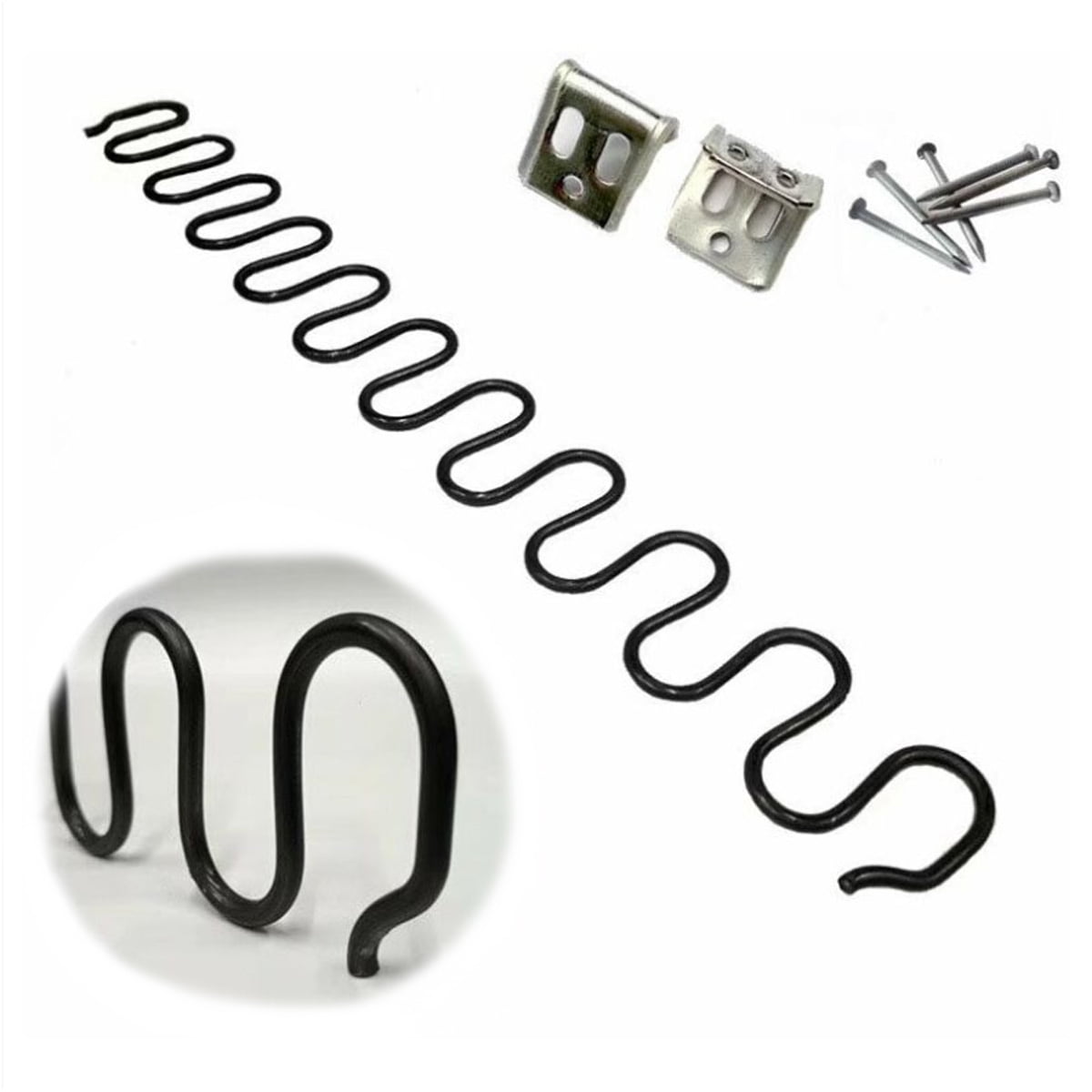 Upholstered serpentine springs Domed springs Flat springs Replacement ...