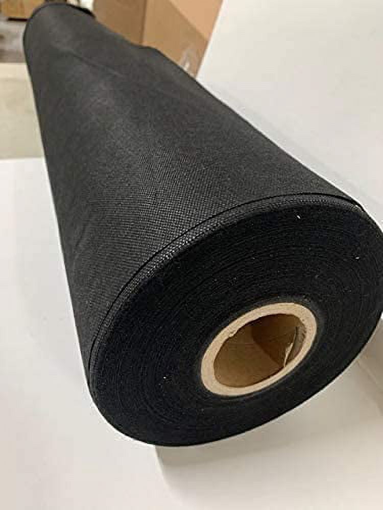 Upholstery Dust Cover & Black Cambric 1.40 oz = 40g, 36" Wide (15 Yards ...