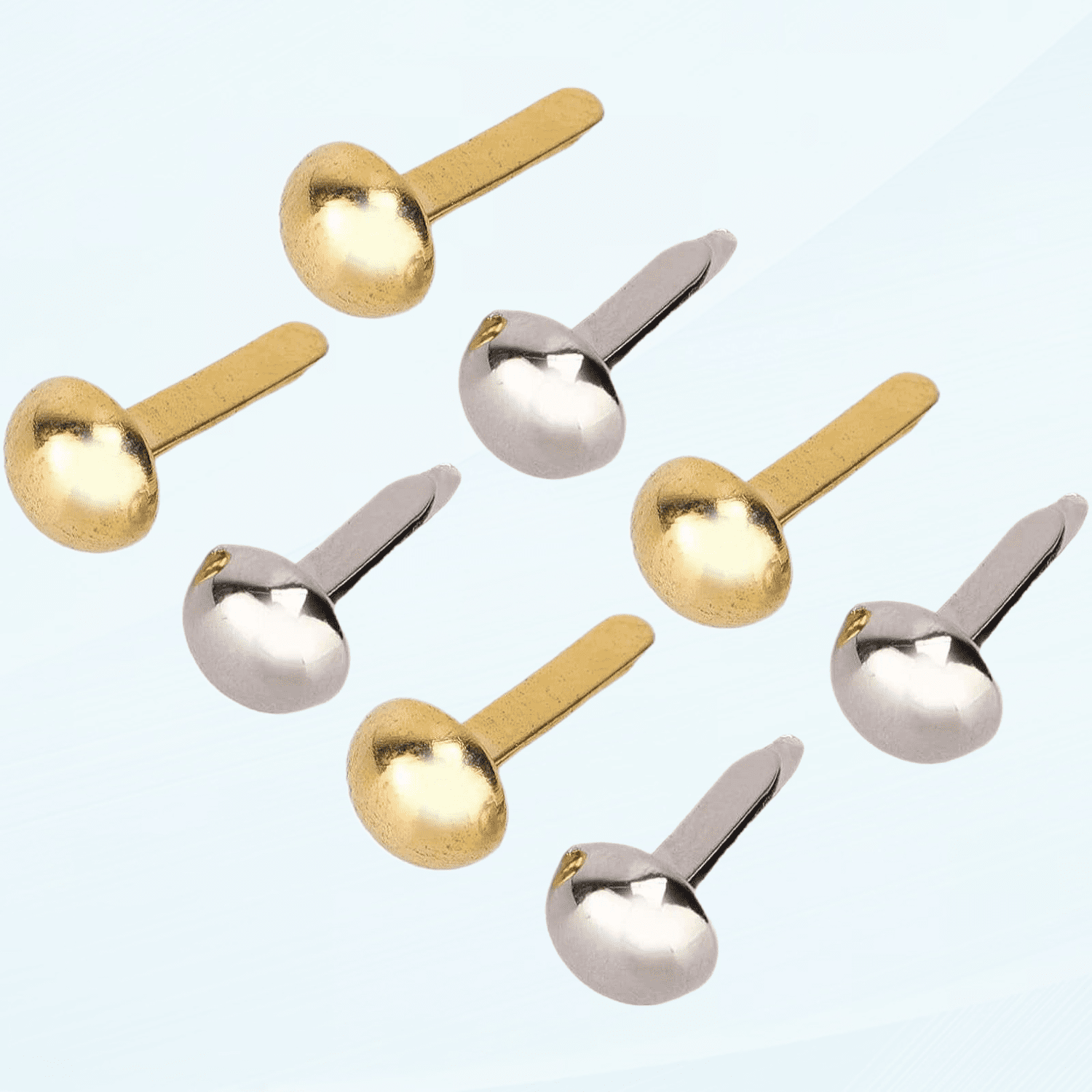 Upholstery Tacks, Uniform Coating Metal Tacks Metal Plating 40 Pcs 6mm ...