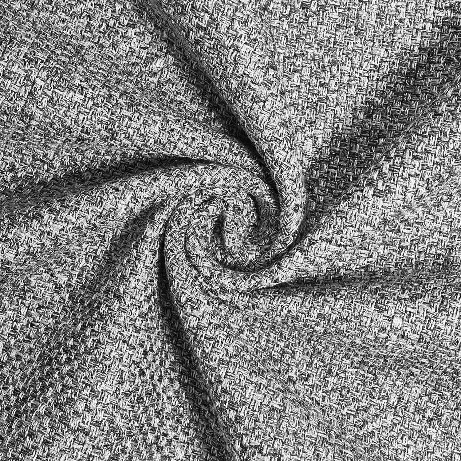 Upholstery Tweed w/ Felt Backing - Stone 56/57" Polyester Fabric By The ...