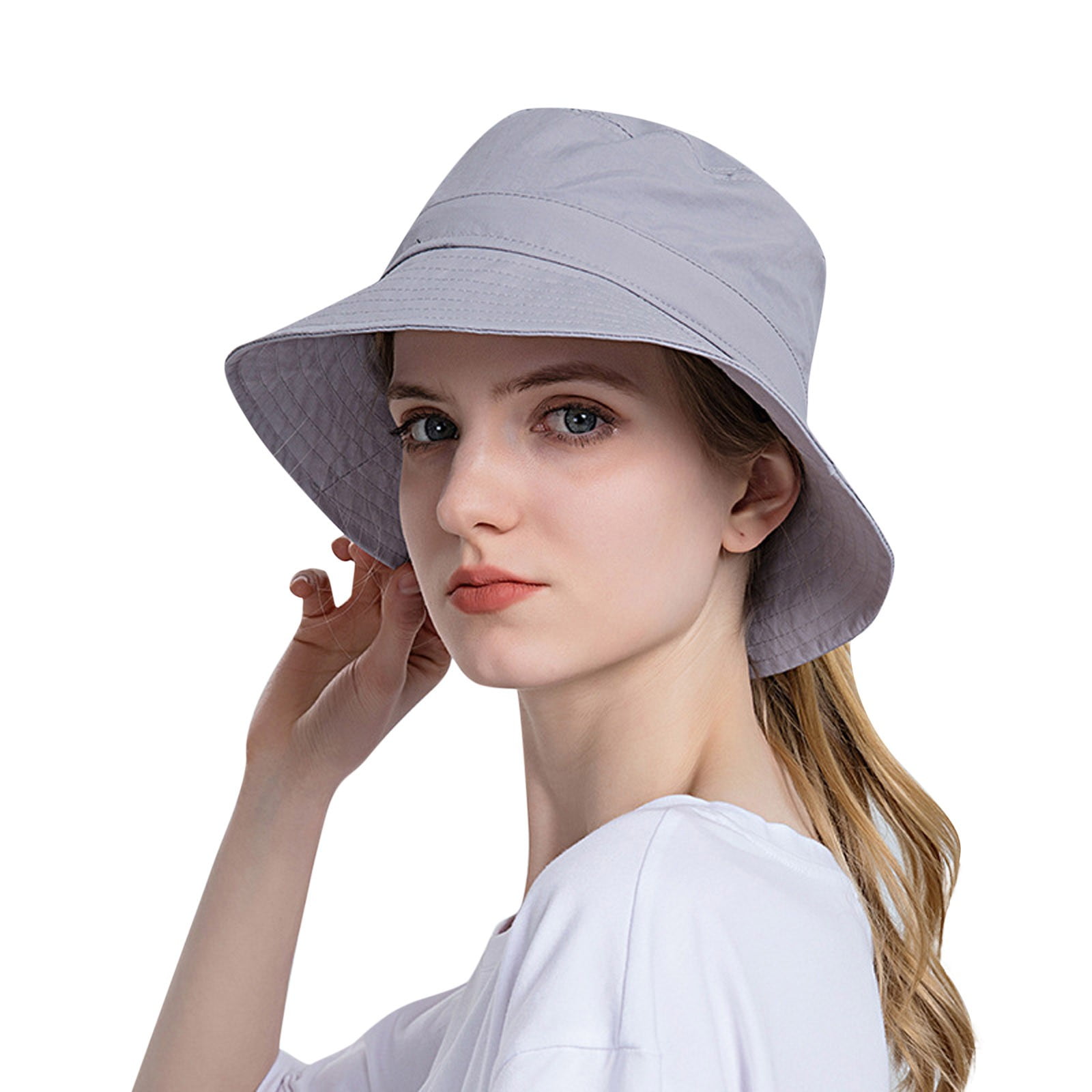 Upioiwer Sun Protection Hat Girls Bucket Hat Uv Hats For Women Sun ...
