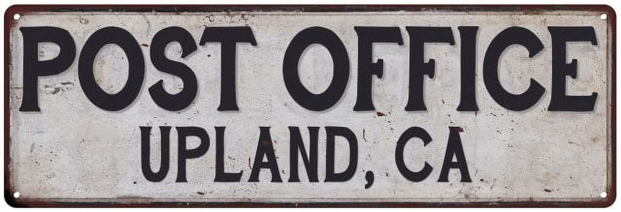 Upland, Ca Post Office Sign Vintage 6x18 206180011433 - Walmart ...