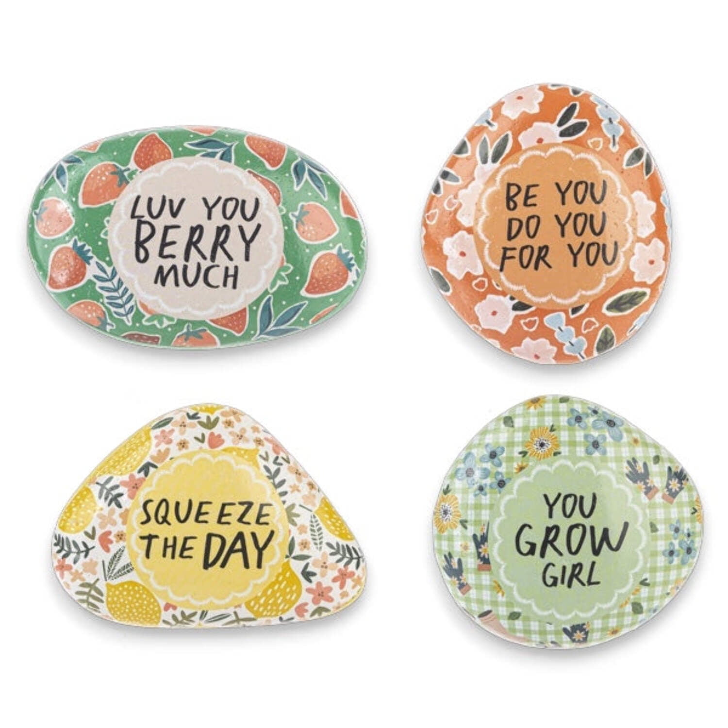 Uplifting Painted Art Rocks | Decorative Resin Stones with ...