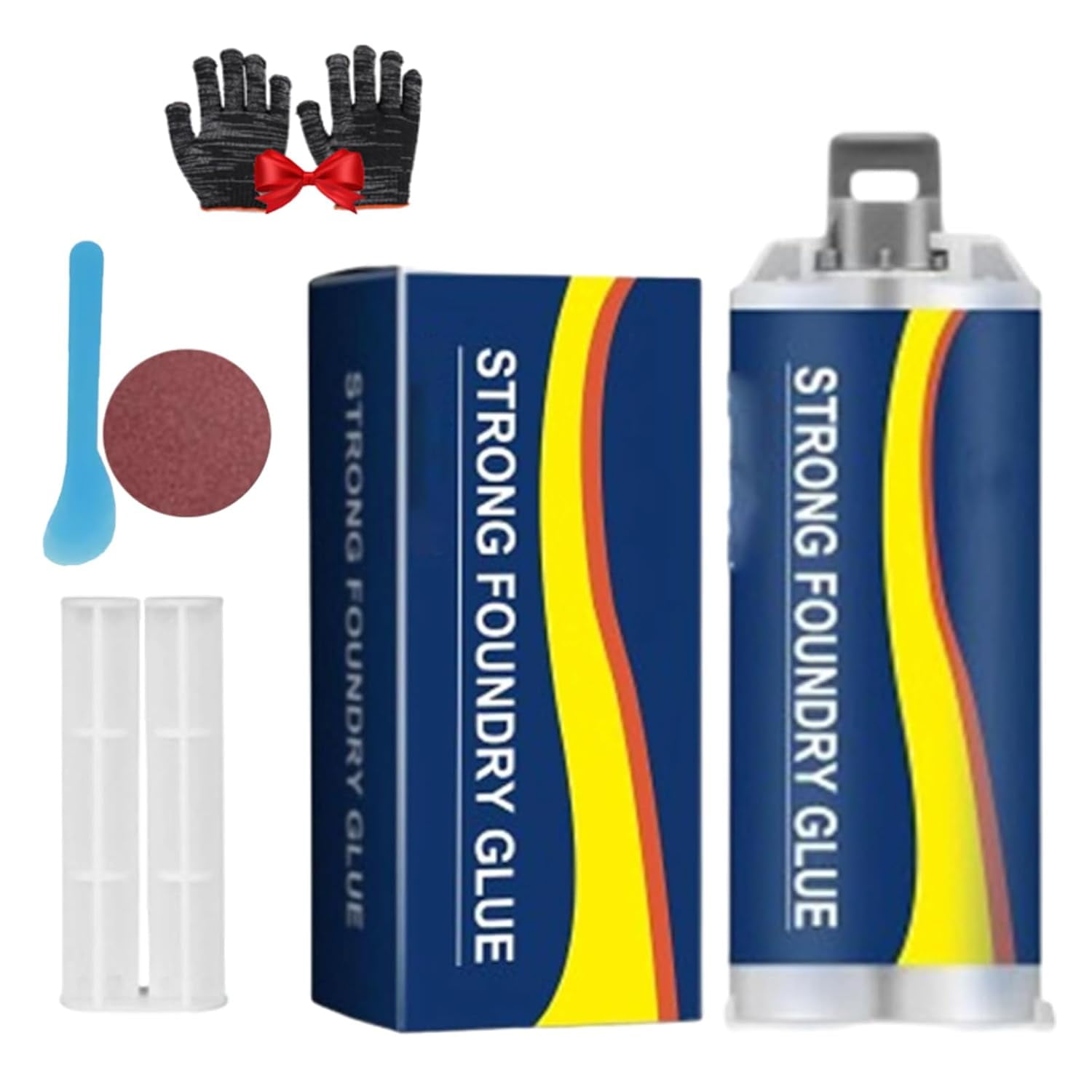 Upliftjoys Enhanced Casting Glue, Enhanced Metal Repair Glue - Foundry ...