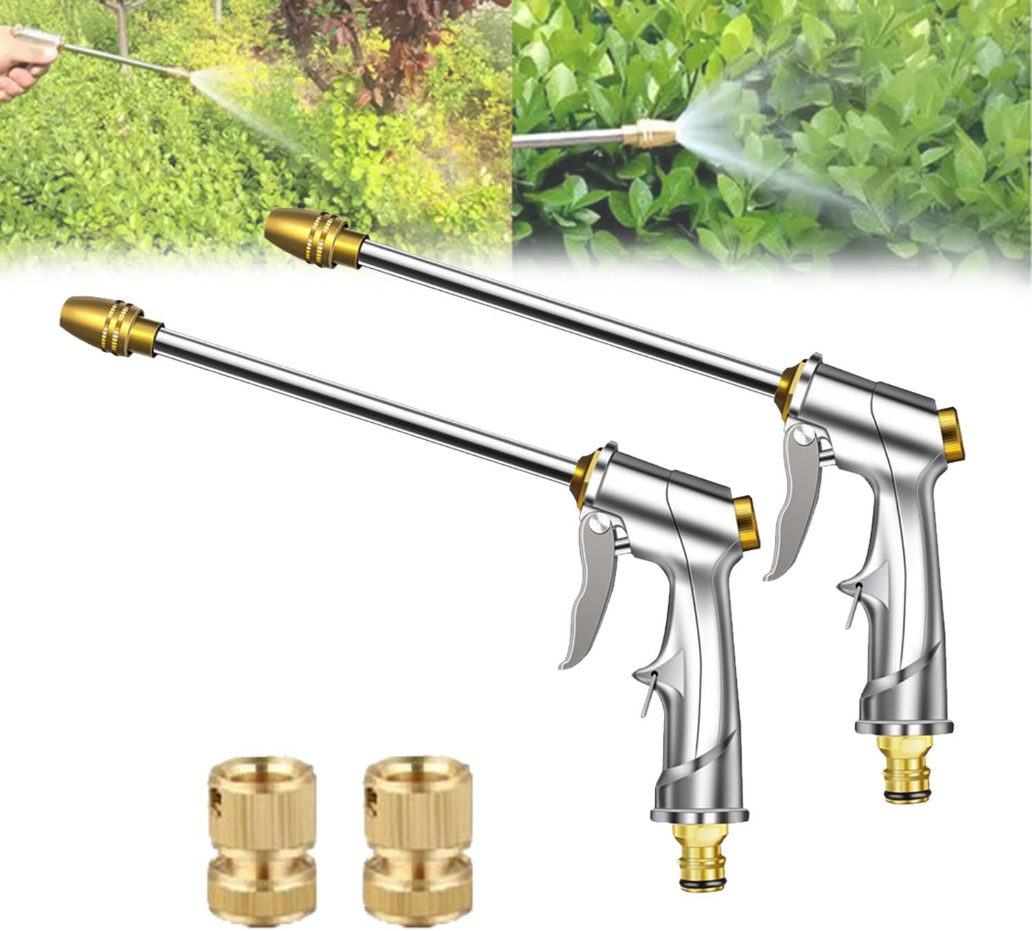 Upliftjoys Garden Hose Nozzle, Festivalment High Pressure Water Gun ...
