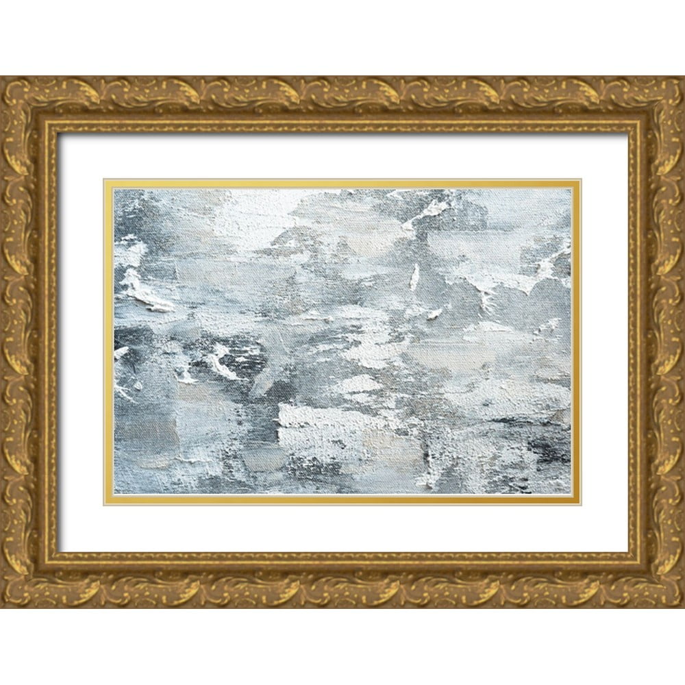 Uplusmestudio 14x11 Gold Ornate Wood Framed with Double Matting Museum Art Print Titled - Heavy ...