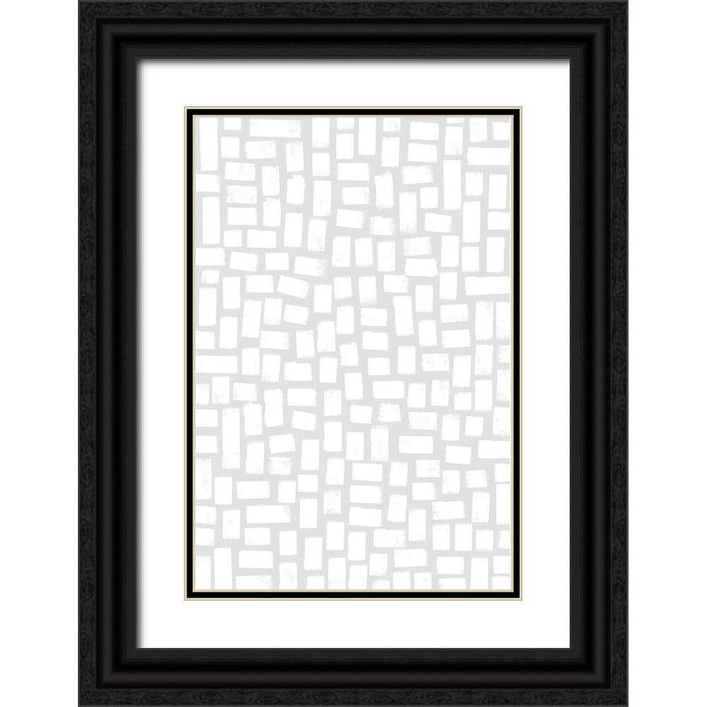 Uplusmestudio 17x24 Black Ornate Wood Framed with Double Matting Museum Art Print Titled - What ...