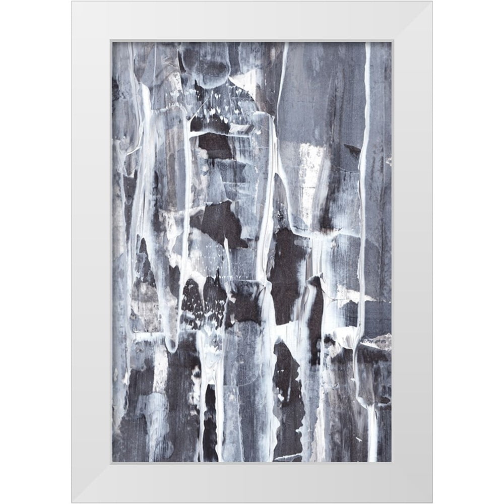 Uplusmestudio 17x24 White Modern Wood Framed Museum Art Print Titled ...
