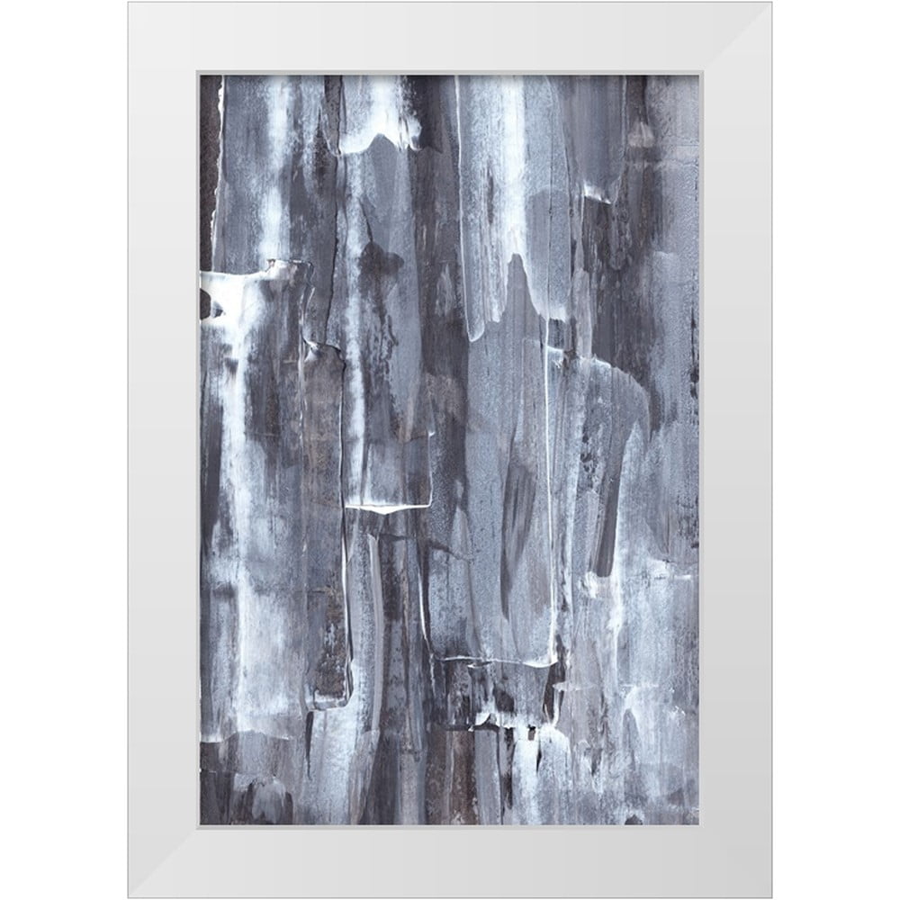 Uplusmestudio 17x24 White Modern Wood Framed Museum Art Print Titled ...