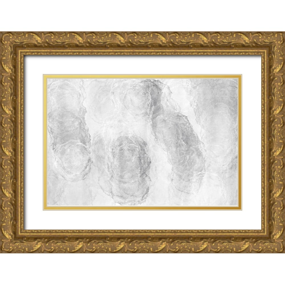 Uplusmestudio 18x13 Gold Ornate Wood Framed with Double Matting Museum Art Print Titled - Soft ...